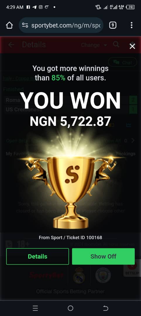 5 odds Winning Tickets | Sure 5 odds Daily | DAILY 5ODDS