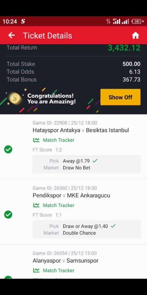 5 odds Winning Tickets | Sure 5 odds Daily | DAILY 5ODDS